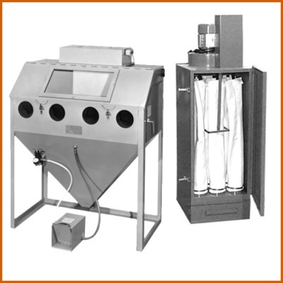 TRINCO™ Model 48 x 24 Split Level with BP Dust Collector 48”W x 24”D x ...