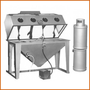 TRINCO™ Model 36 with BP Dust Collector 36”W x 24”D x 23”H Work Area ...